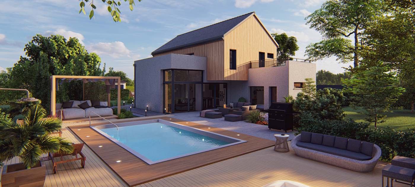 Maisons sur mesure nos réalisations - Les Maisons Extraco