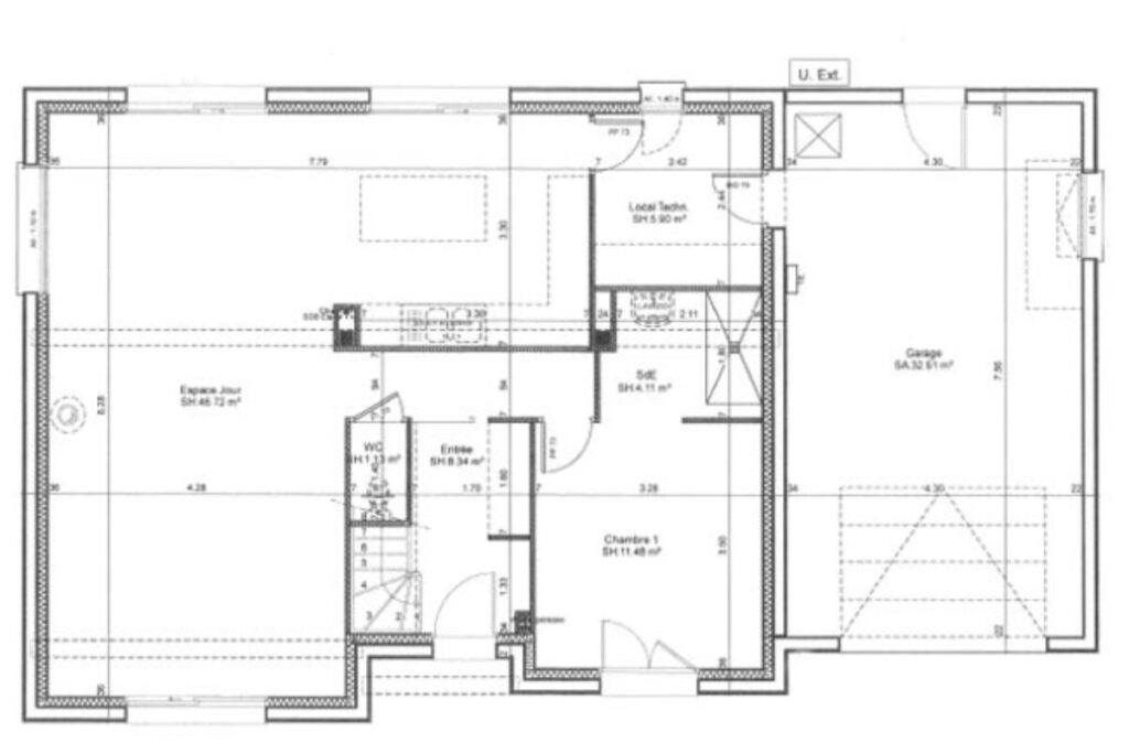 Maison à étage de 136 m² - Les Maisons Extraco