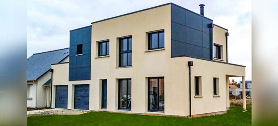 Maison à étage toit terrasse - Les Maisons Extraco